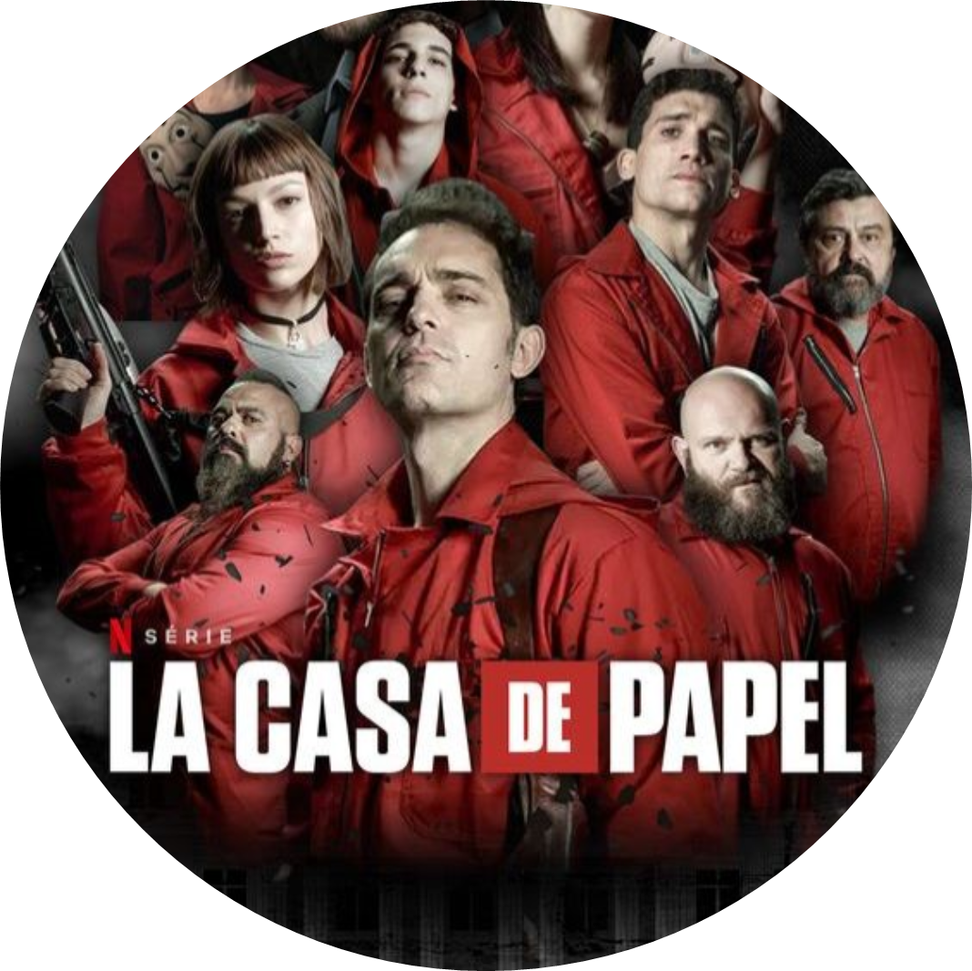 Papírový Dům - La Casa del Papel - Cukrářské potřeby a party dekorace Gama